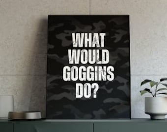 David Goggins Poster - Etsy