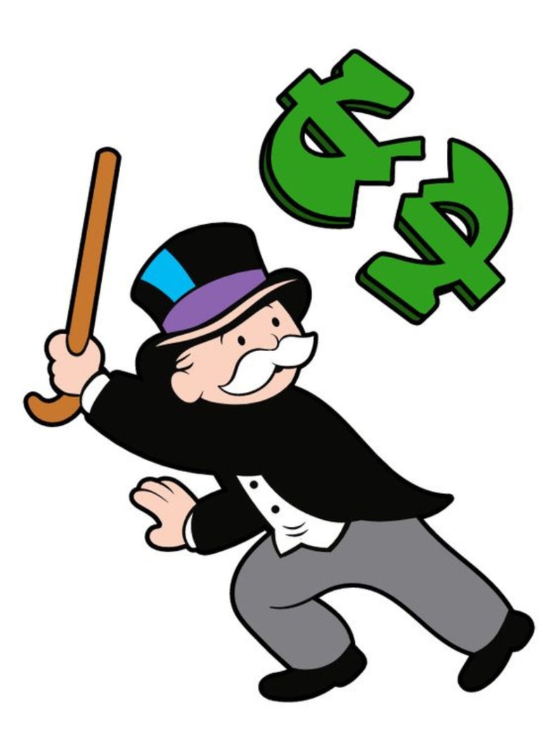Monopoly Man Money Poster/ Wall Art PNG/ JPG/ PDF Download - Etsy