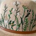 Hand Embroidered Hat, Embroidered Flowers, Flower Garden, Wool Hat ...