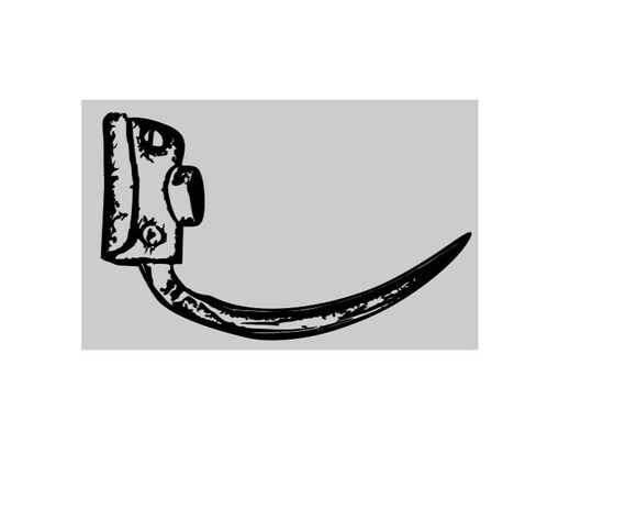 Gamefowl LONGKNIFE Decals Rooster Cockfight Sticker Gaff | Etsy