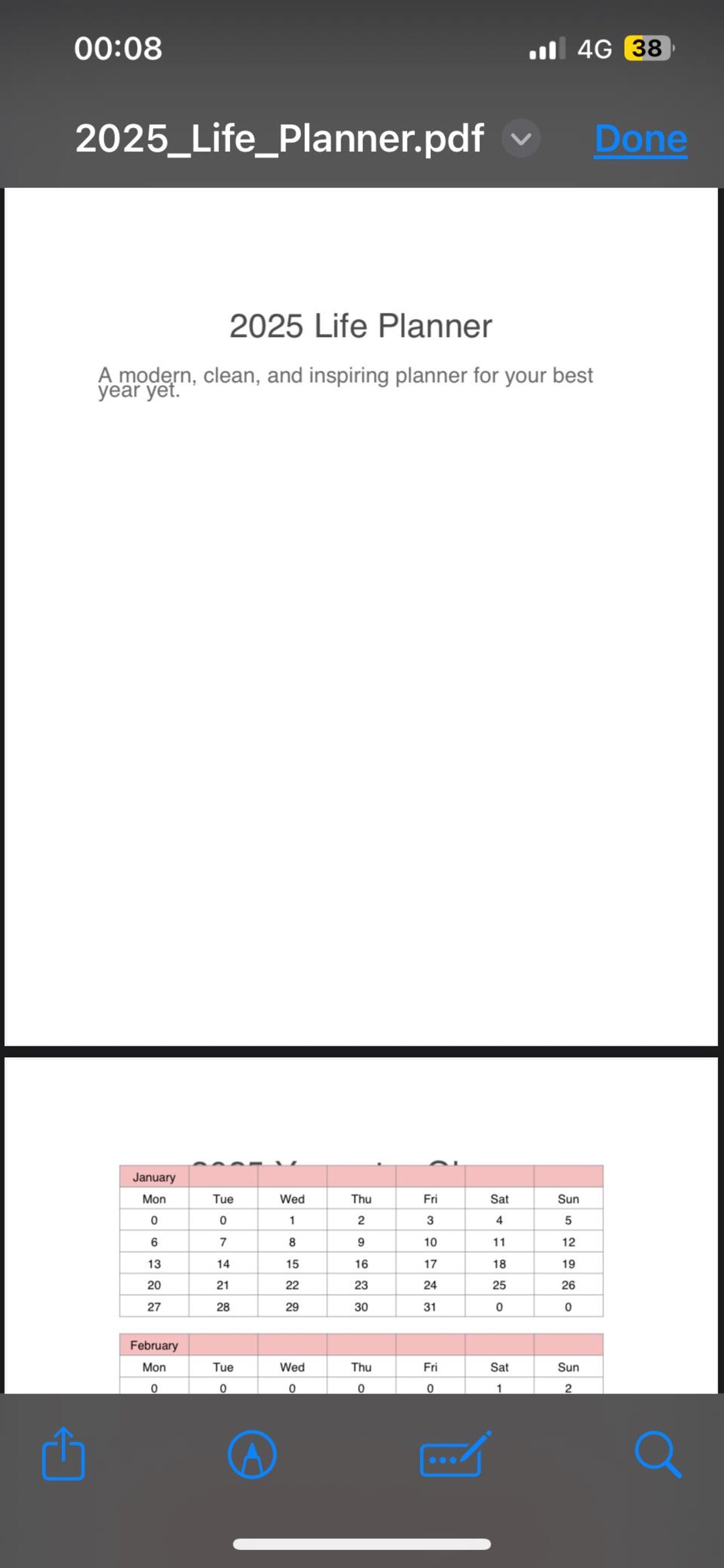 2025 Life Printable Tracker | Meal Planner | Budget Tracker | Weekly ...