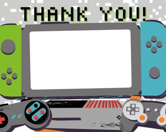Video Game Thank You - Etsy