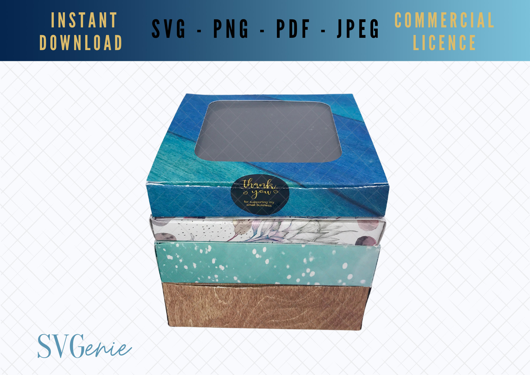 Coaster Box Svg Bundle (4sizes) Template Box for Drinking Coasters ...