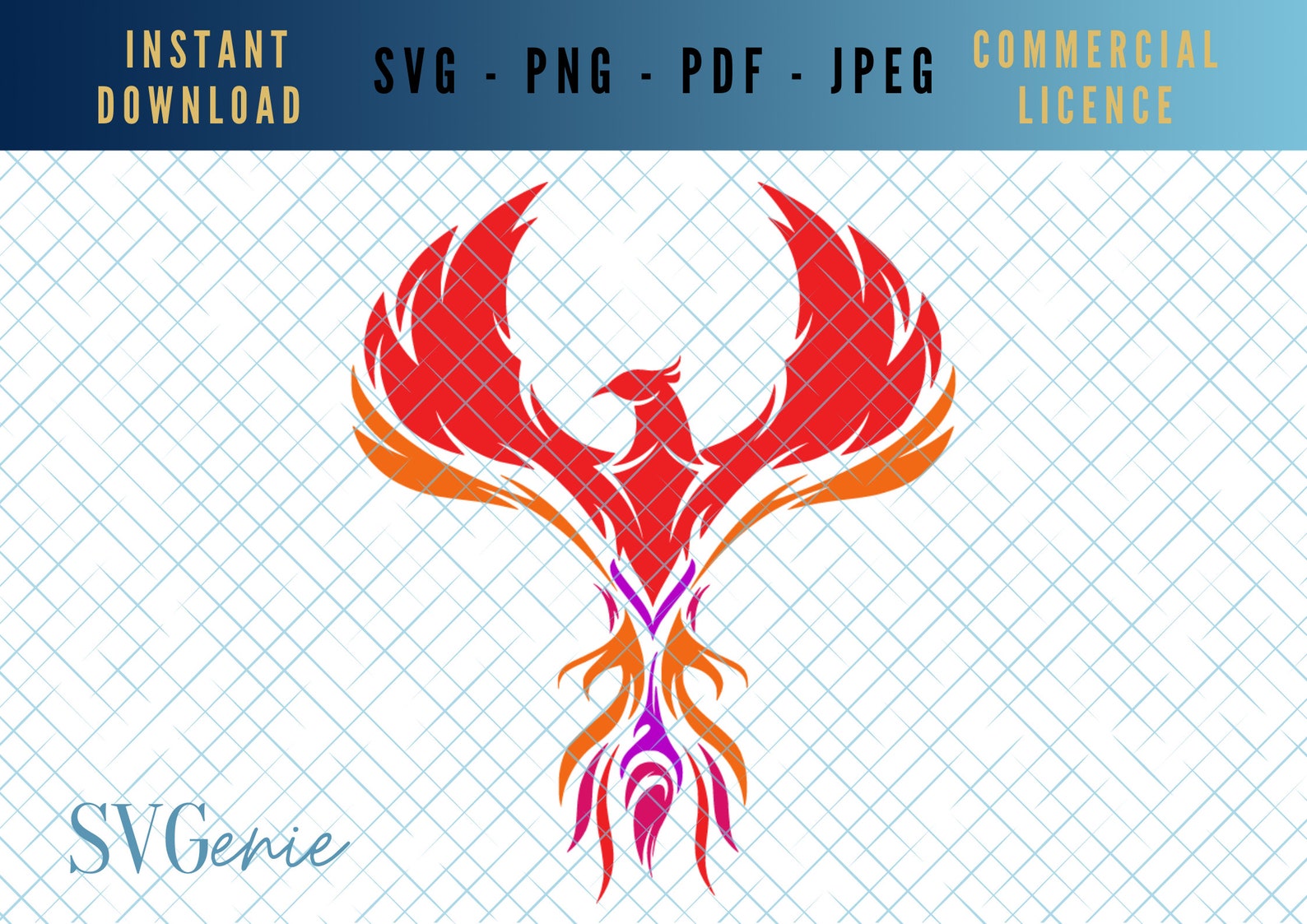 Phoenix SVG Bundle Phoenix Bird PNG Firebird SVG Mythical - Etsy