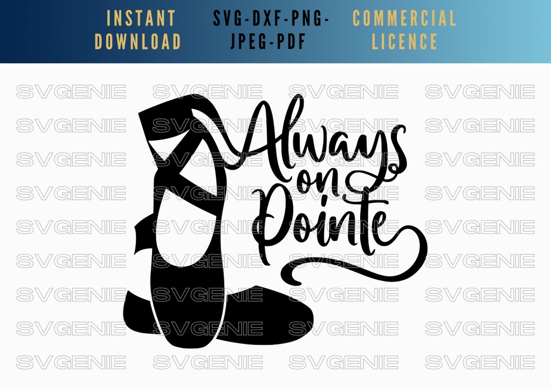Ballet Shoes SVG, Pointe Shoes, Dance Quote (digital Download) - Etsy