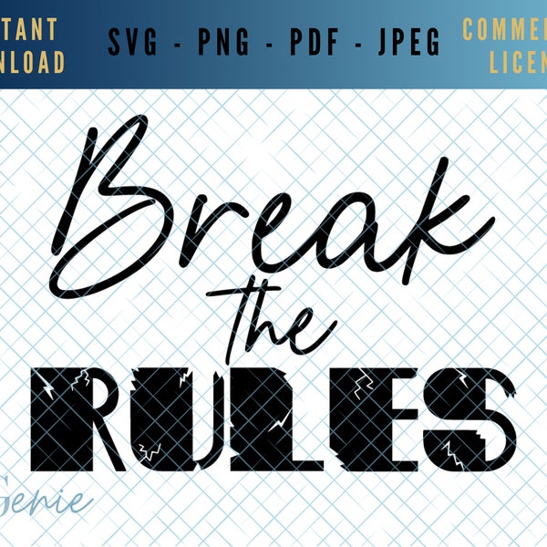 Rule Breaker - Etsy