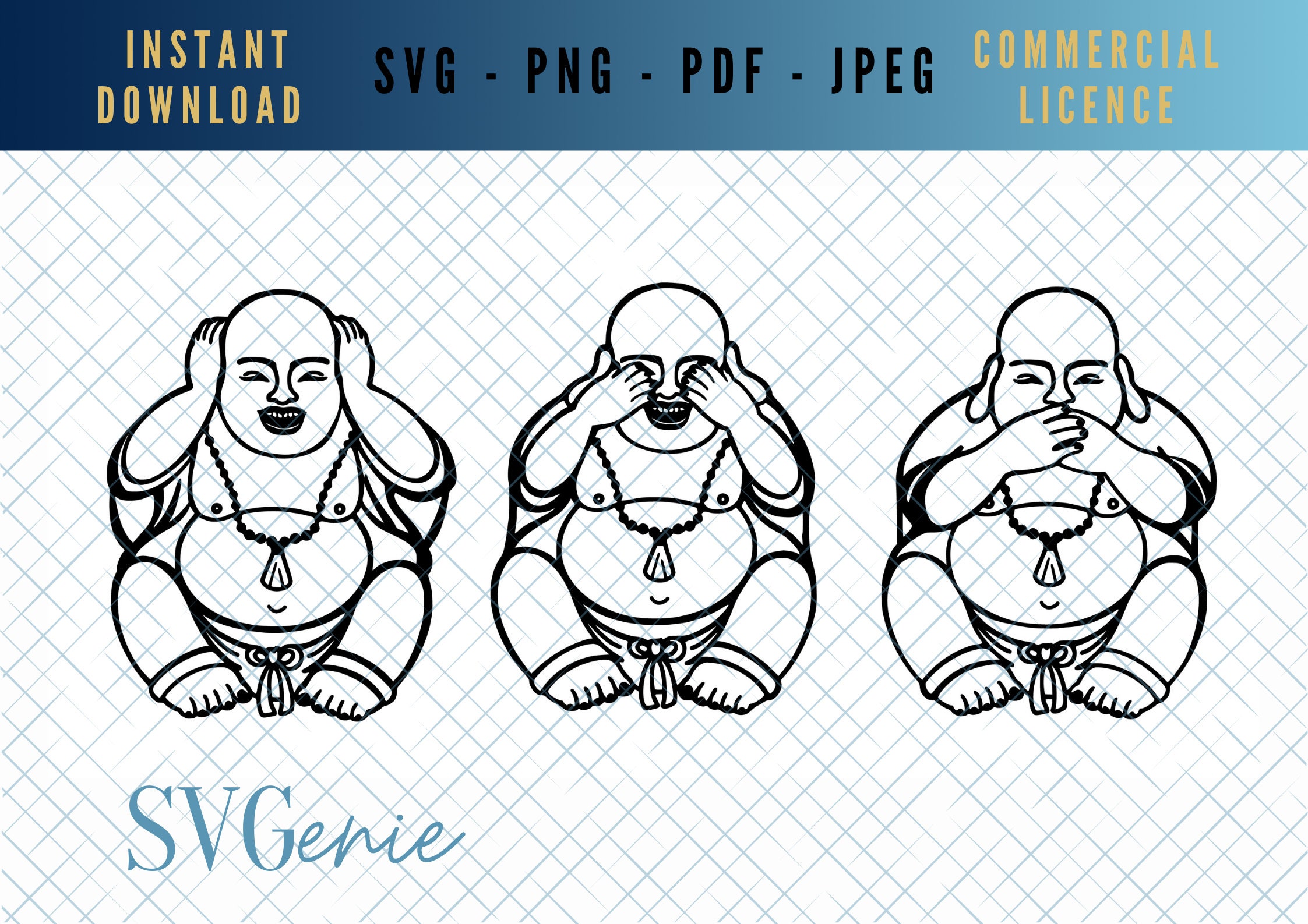 Hear No Evil See No Evil Speak No Evil SVG No Evil Buddha Etsy UK hear-no-evil-see-no-evil-speak-no-evil-svg-no-evil-buddha-etsy-uk