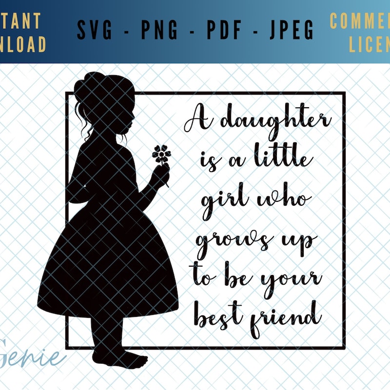 Daughter Quotes Svg - Etsy