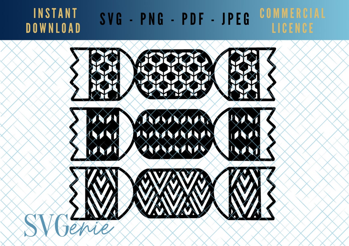 Christmas Cracker SVG Bundle 2d Christmas Cracker SVG - Etsy