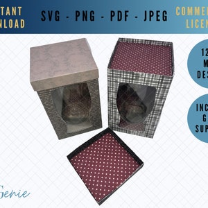 Pint Glass Box SVG Template, Beer Glass Box Svg, Pint Glass ...