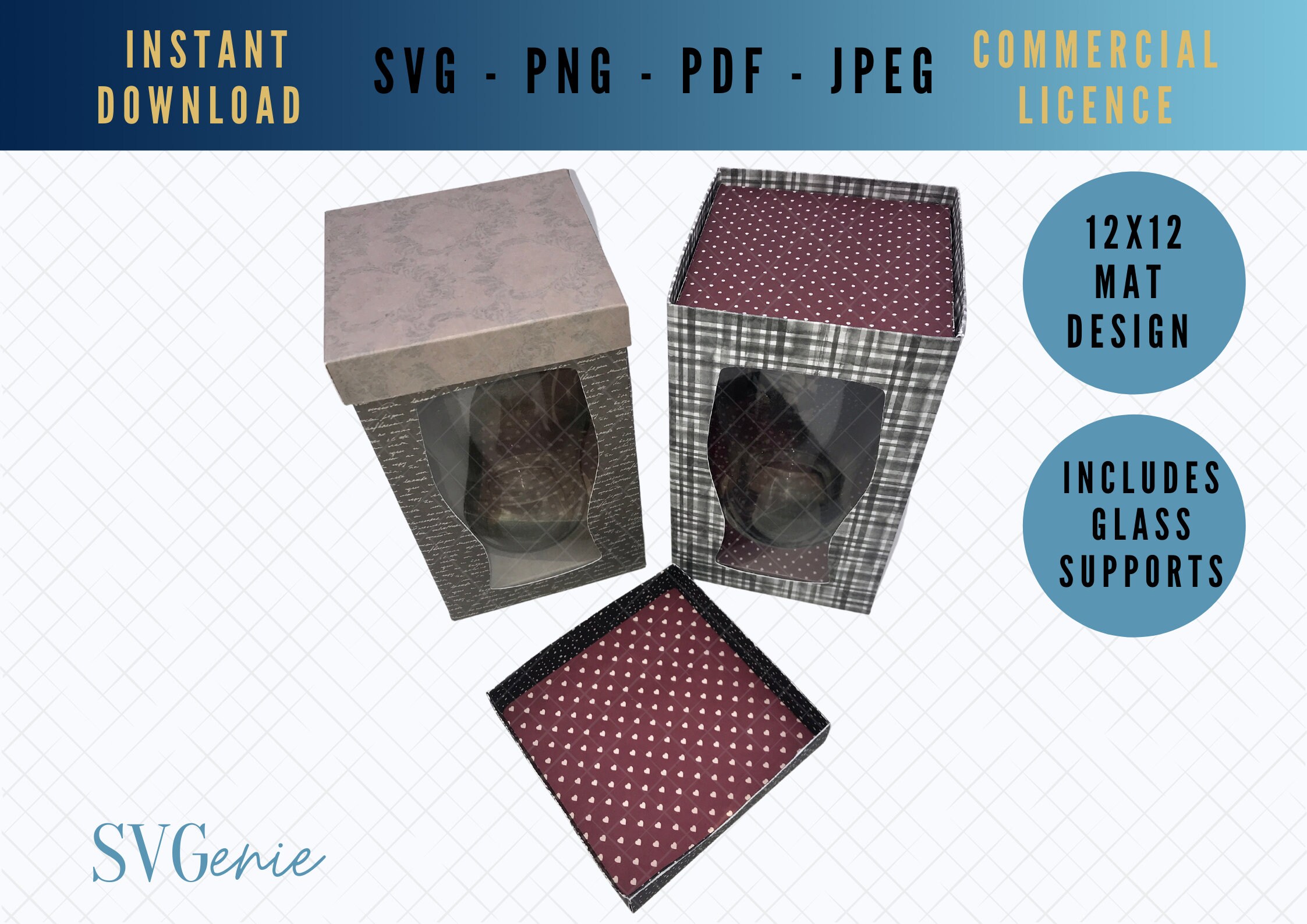 Pint Glass Box SVG Template Beer Glass Box Svg Pint Glass - Etsy UK