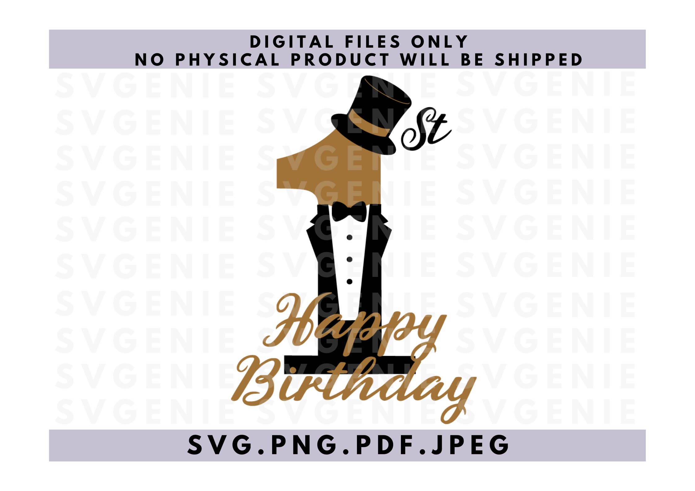 First Birthday Svg Happy First Birthday Svg Boys 1st | Etsy