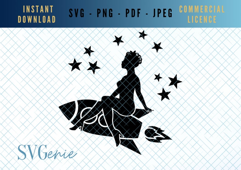 Rocket Girl SVG Rocket Ship PNG Pin up Girl SVG Rosie - Etsy UK