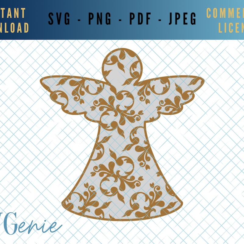 Filigree Angel - Etsy