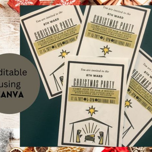 Ward Christmas Party - Etsy