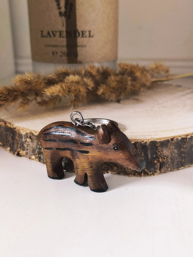 Wooden Wild Boar Pendant | Wooden Pendant | Wooden Animal Pendant ...
