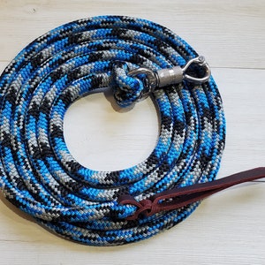 Custom Training Lead Rope - Your Choice of Swivel Clasp/bull Snap ...