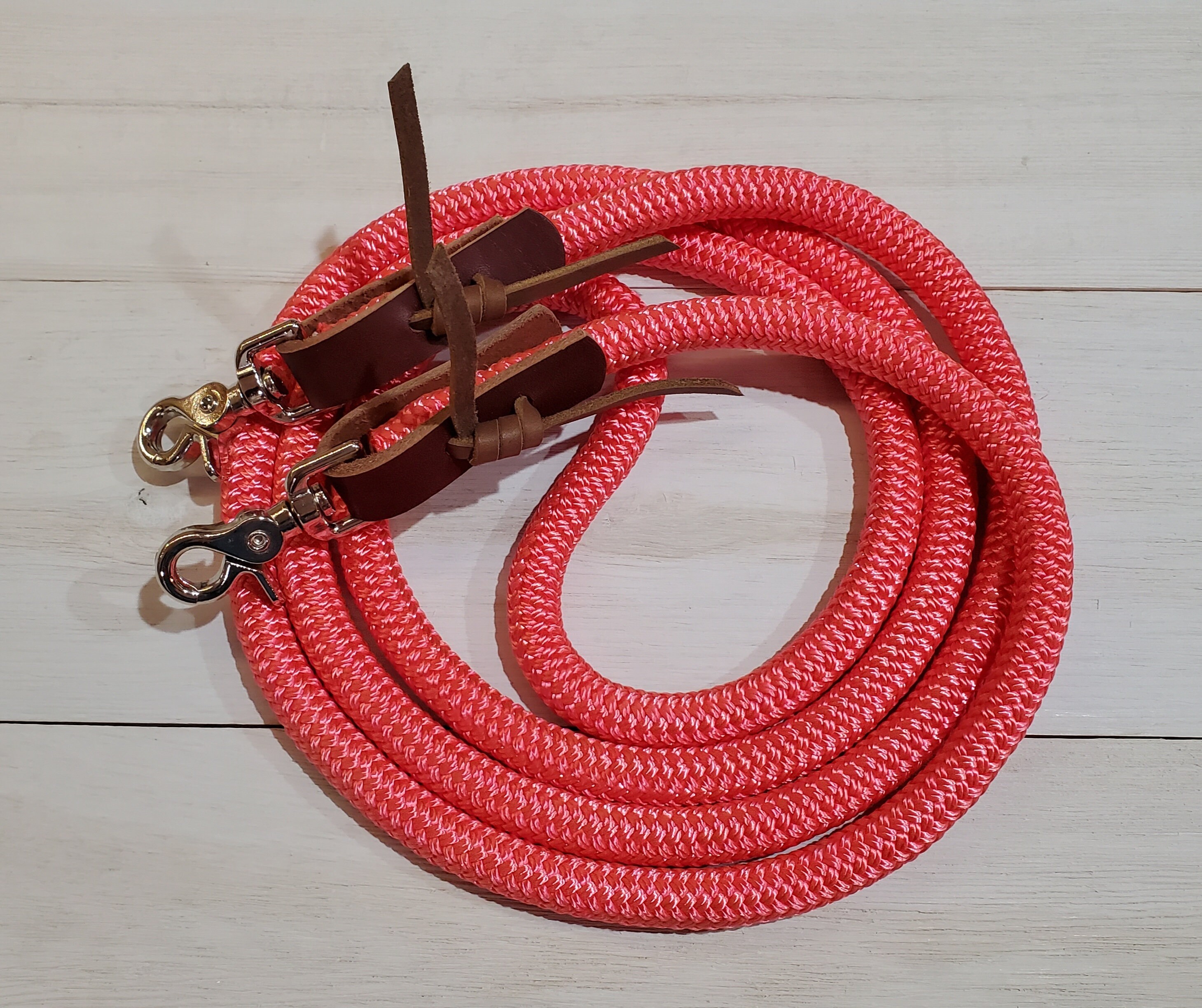 Custom Yacht Rope Loop Reins or Split Reins / Clinician Rope, Mecate ...