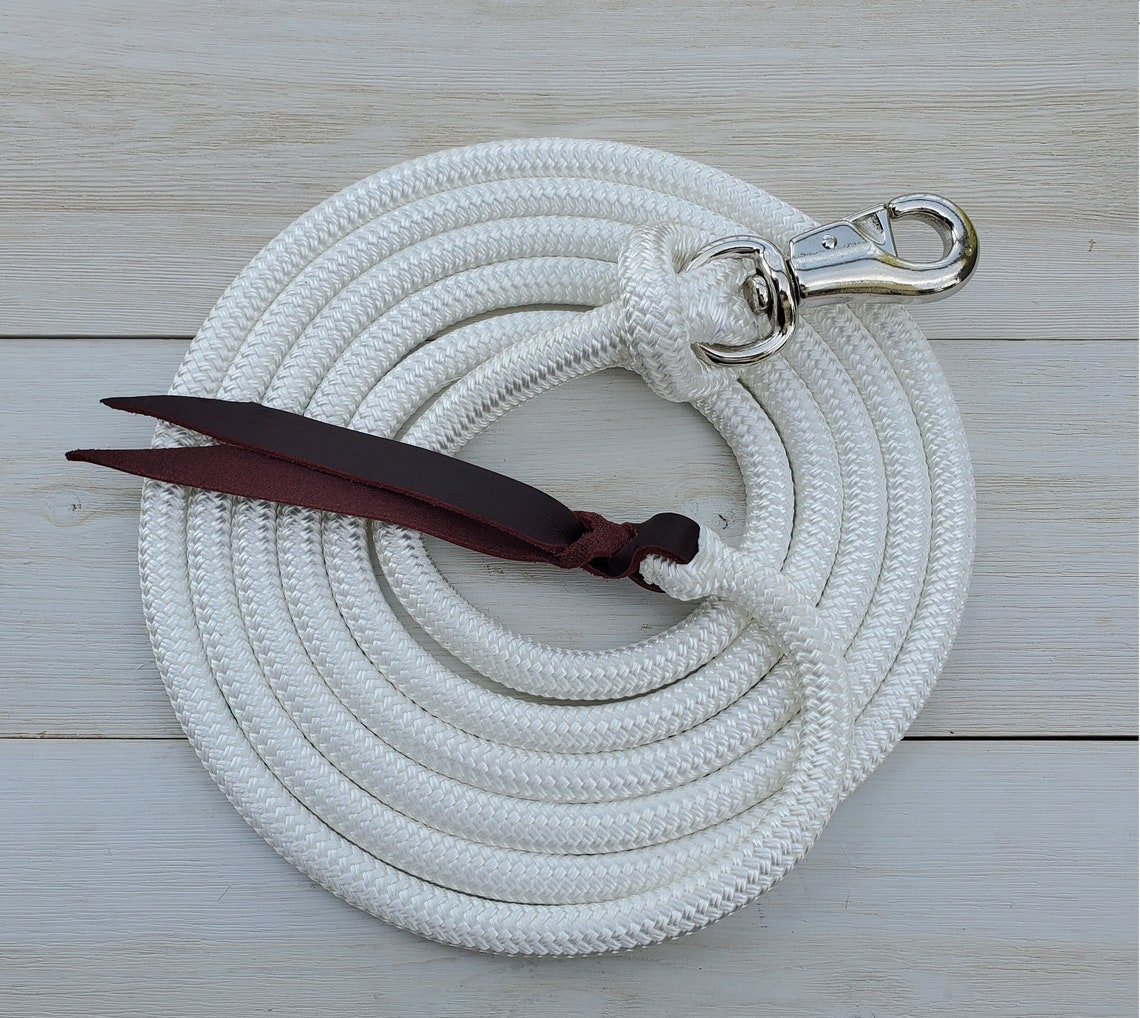 Training Lead Rope - Custom Made - Choice of Swivel Clasp/bull Snap ...