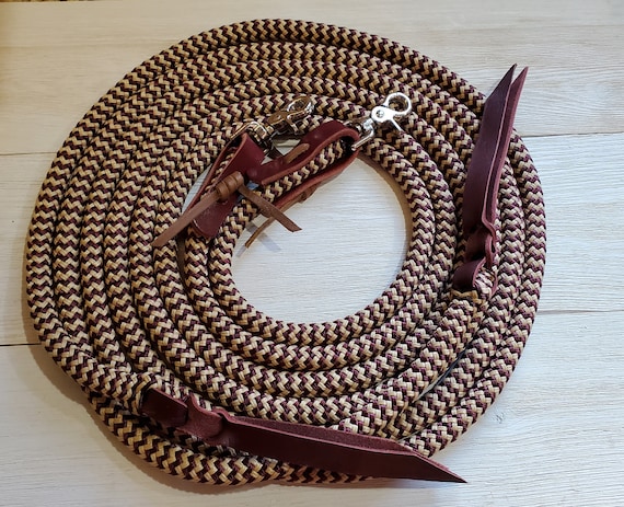 Custom Yacht Rope Loop Reins or Split Reins / Clinician Rope - Etsy