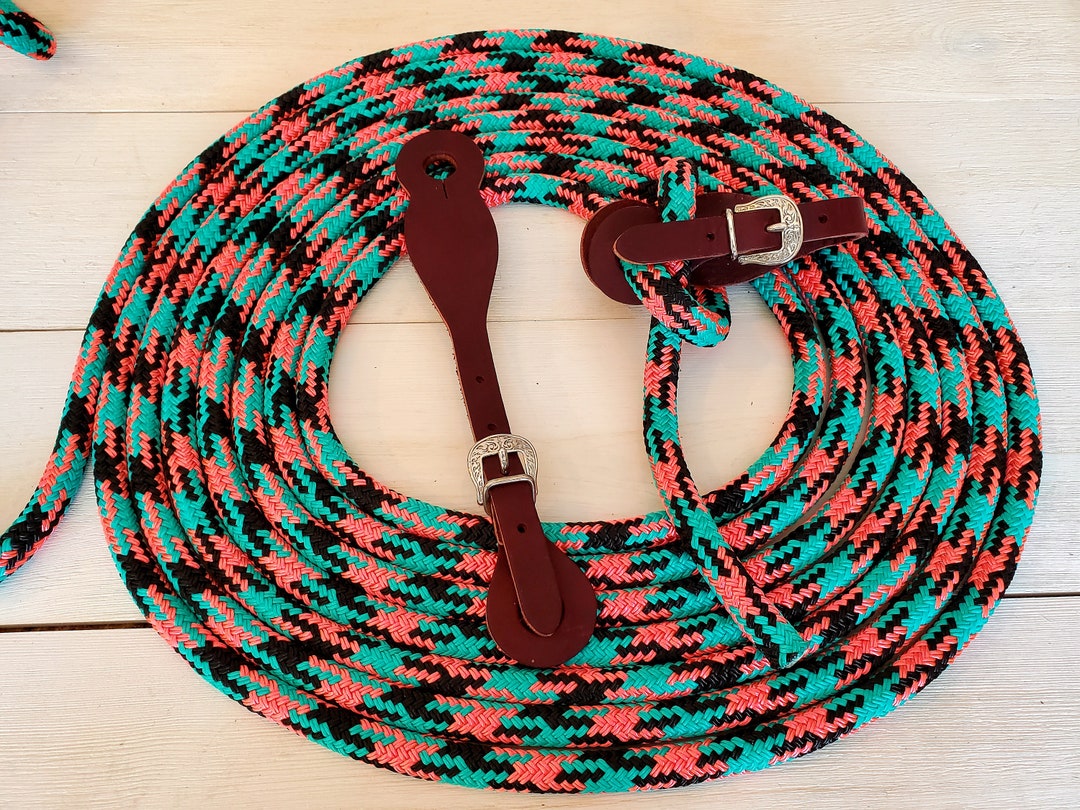 Custom Mecate Reins - Clinician Reins, Yacht Rope Reins, Horse Reins ...