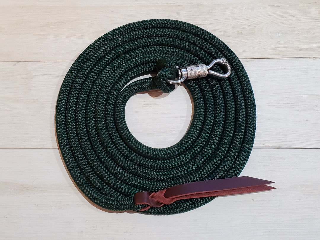Custom Training Lead Rope - Your Choice of Swivel Clasp/bull Snap ...