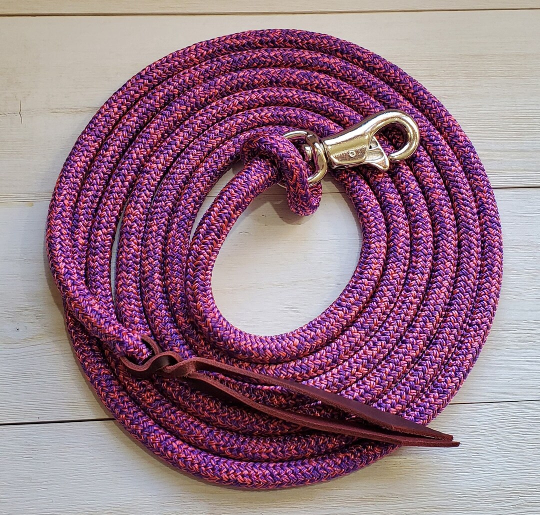 Custom Training Lead Rope - Your Choice of Swivel Clasp/bull Snap ...