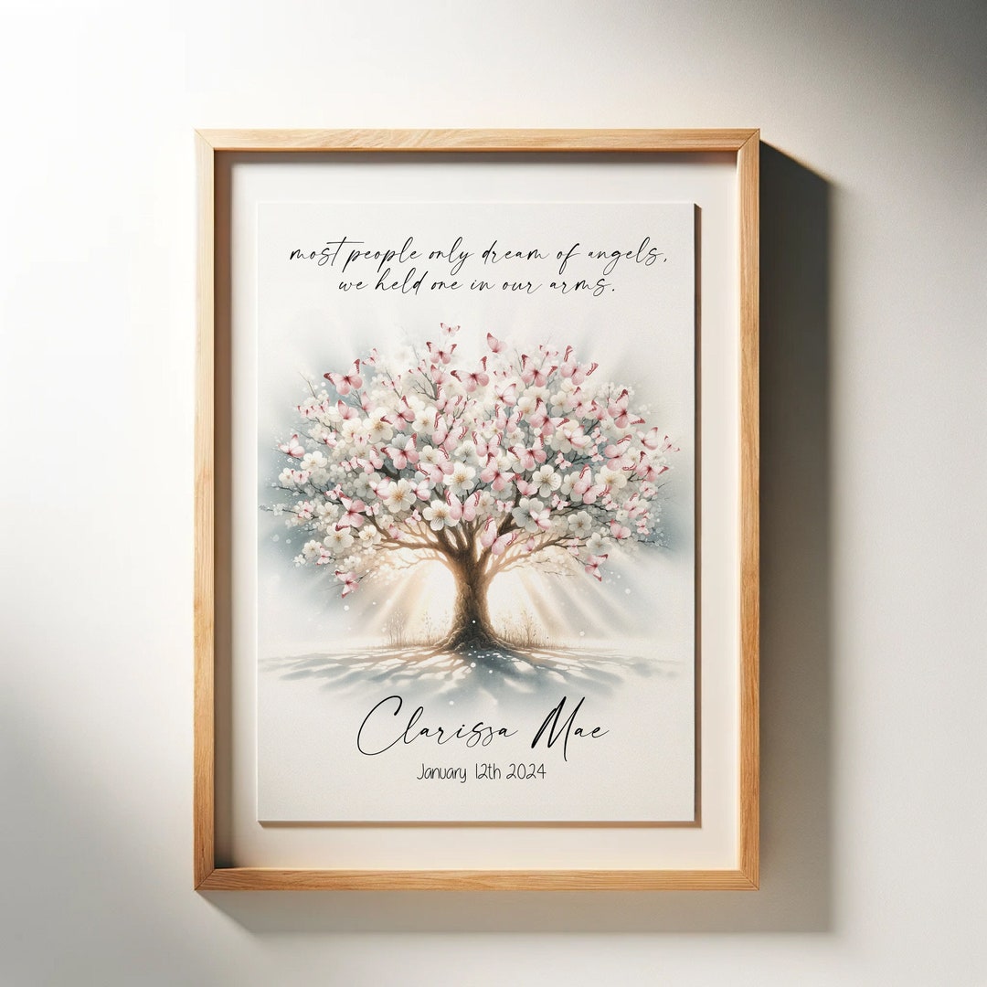 Butterfly Tree - Art of Remembrance and Comfort: Symbolizing Life ...