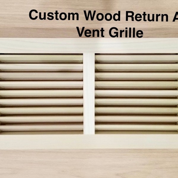Wood Air Return Grille - Etsy