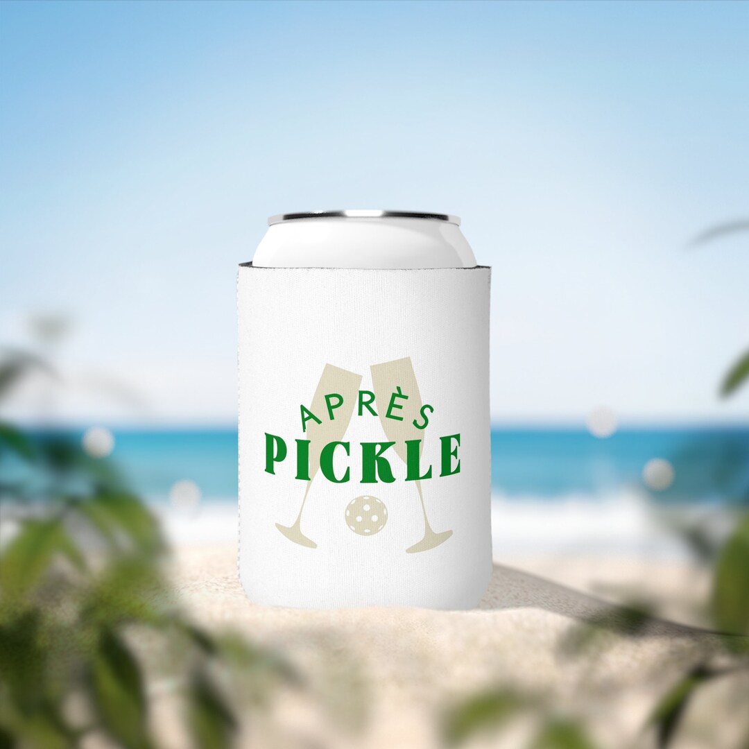 Apres Pickle - Punny Pickleball Can Cooler Sleeve - Etsy