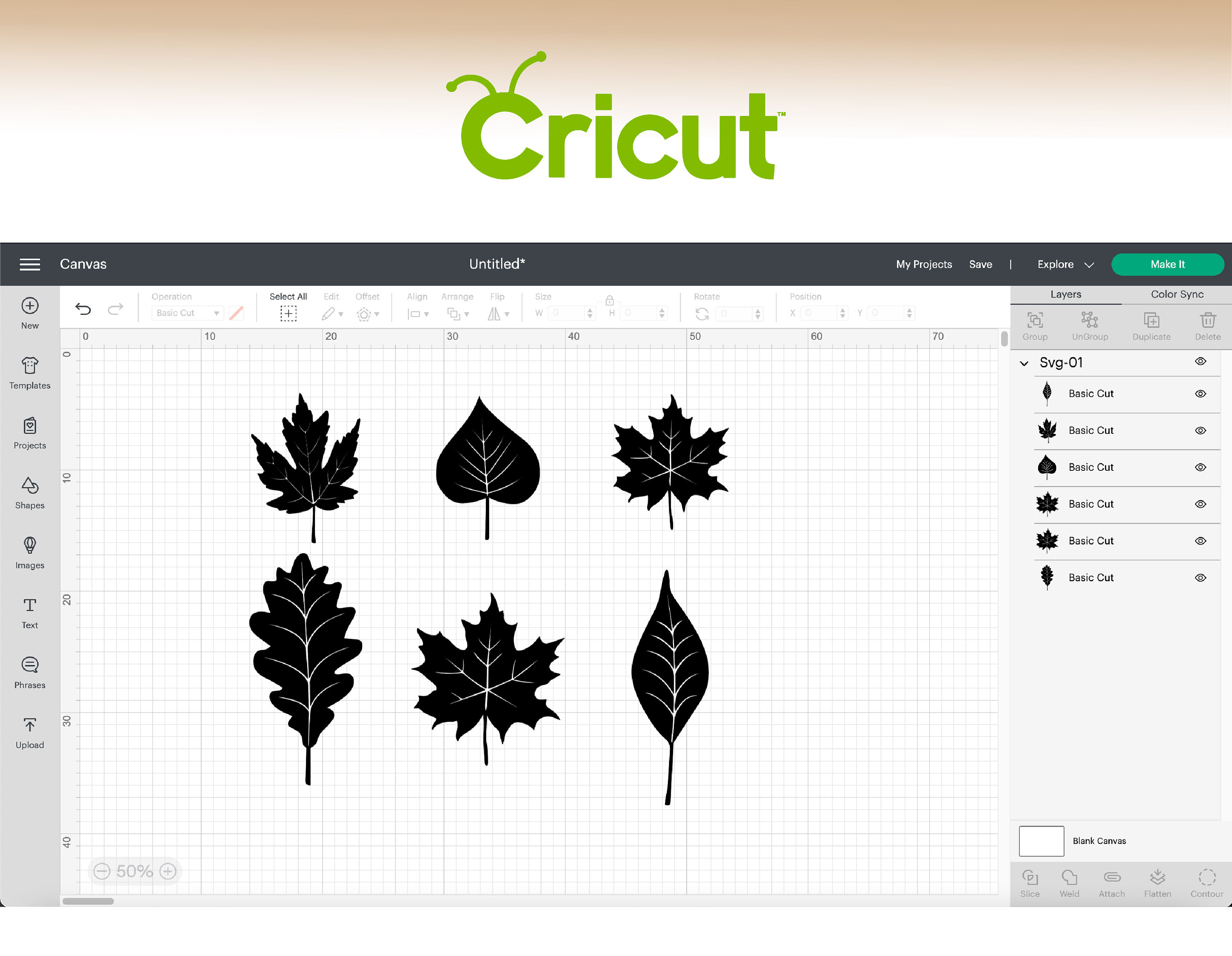 Leafs Svg Set Sheet Clipart Svg Leafs Cricut Vectors Leafs - Etsy