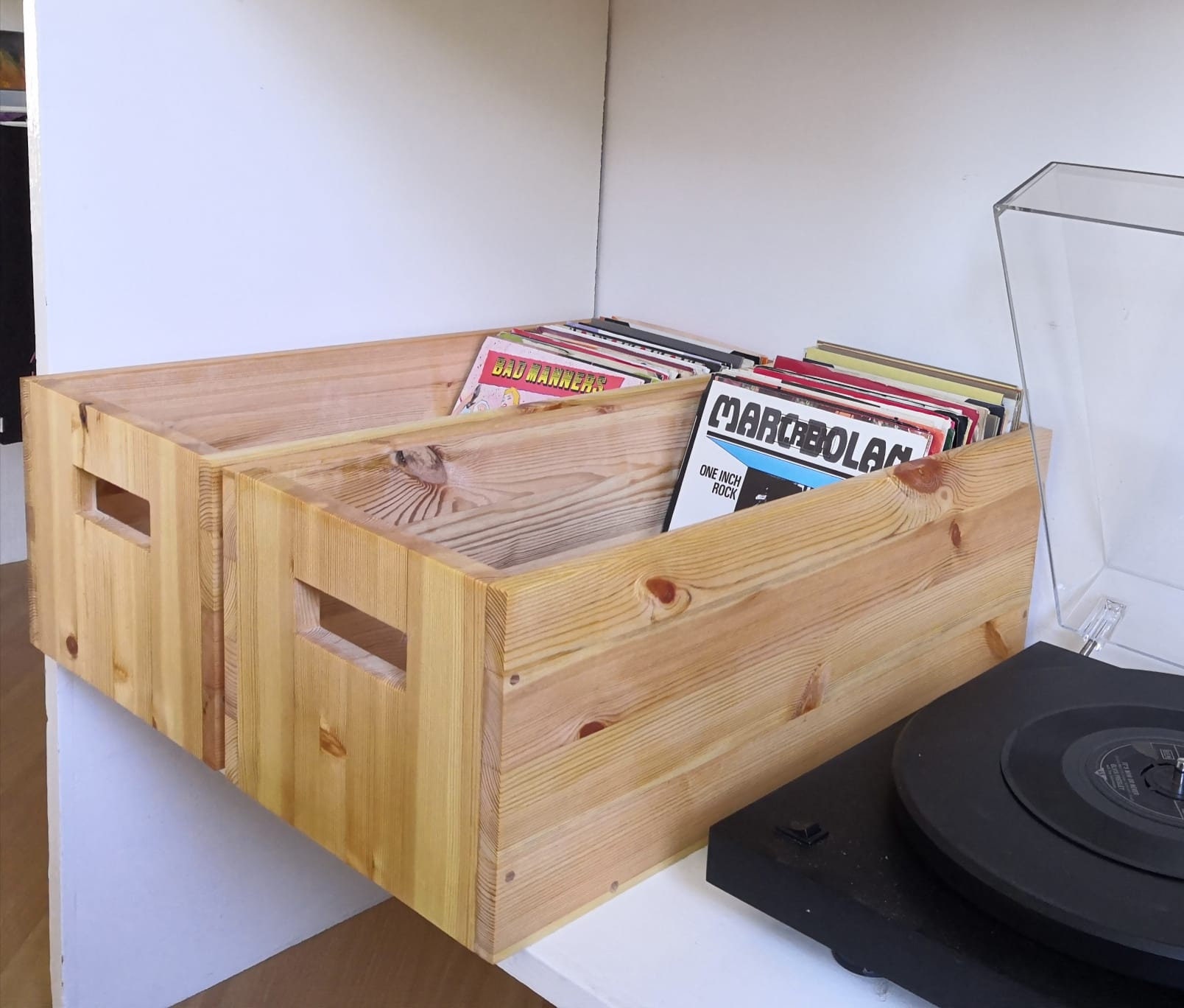 7" Vinyl Records Box - Etsy UK