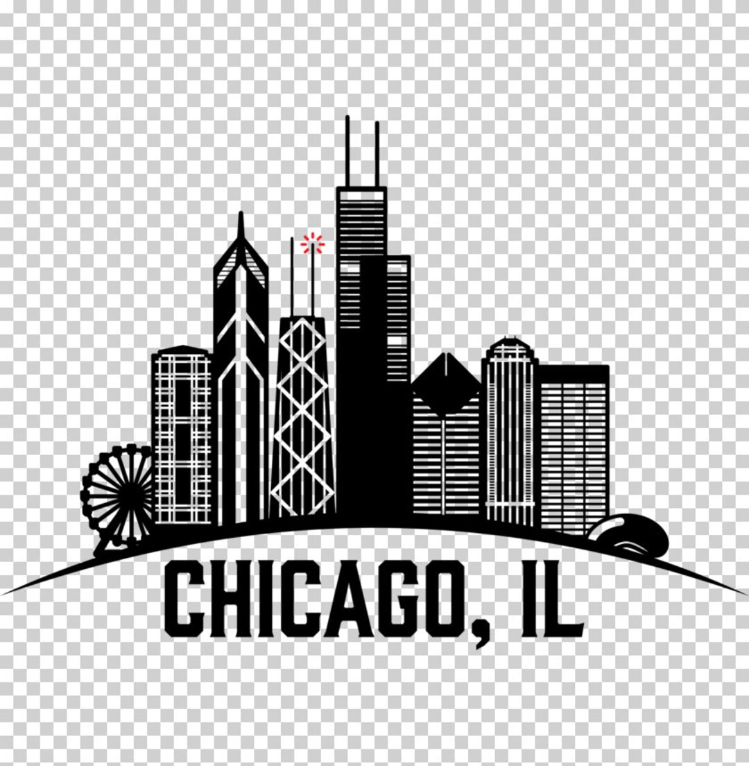 Chicago Digital Png,svg,ai,jpg,dxf Files - Etsy