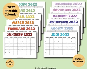 Funky Calendar - Etsy