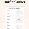 Undated Monthly Planner Printable PDF Minimalist Monthly Calendar ...