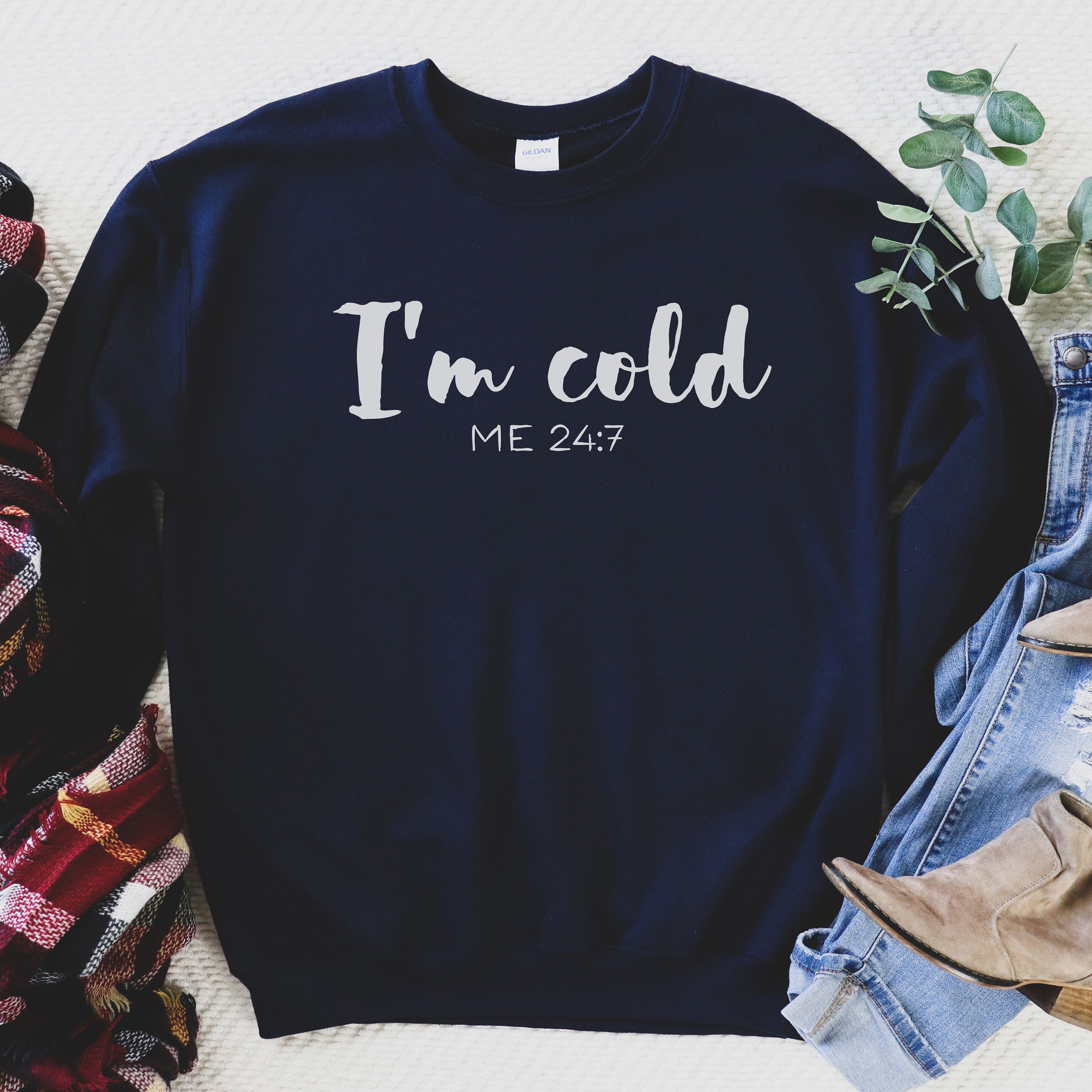 I'm Cold Svg Png Jpg Pdf, Digital Download, Yes Im Cold Sweater ...