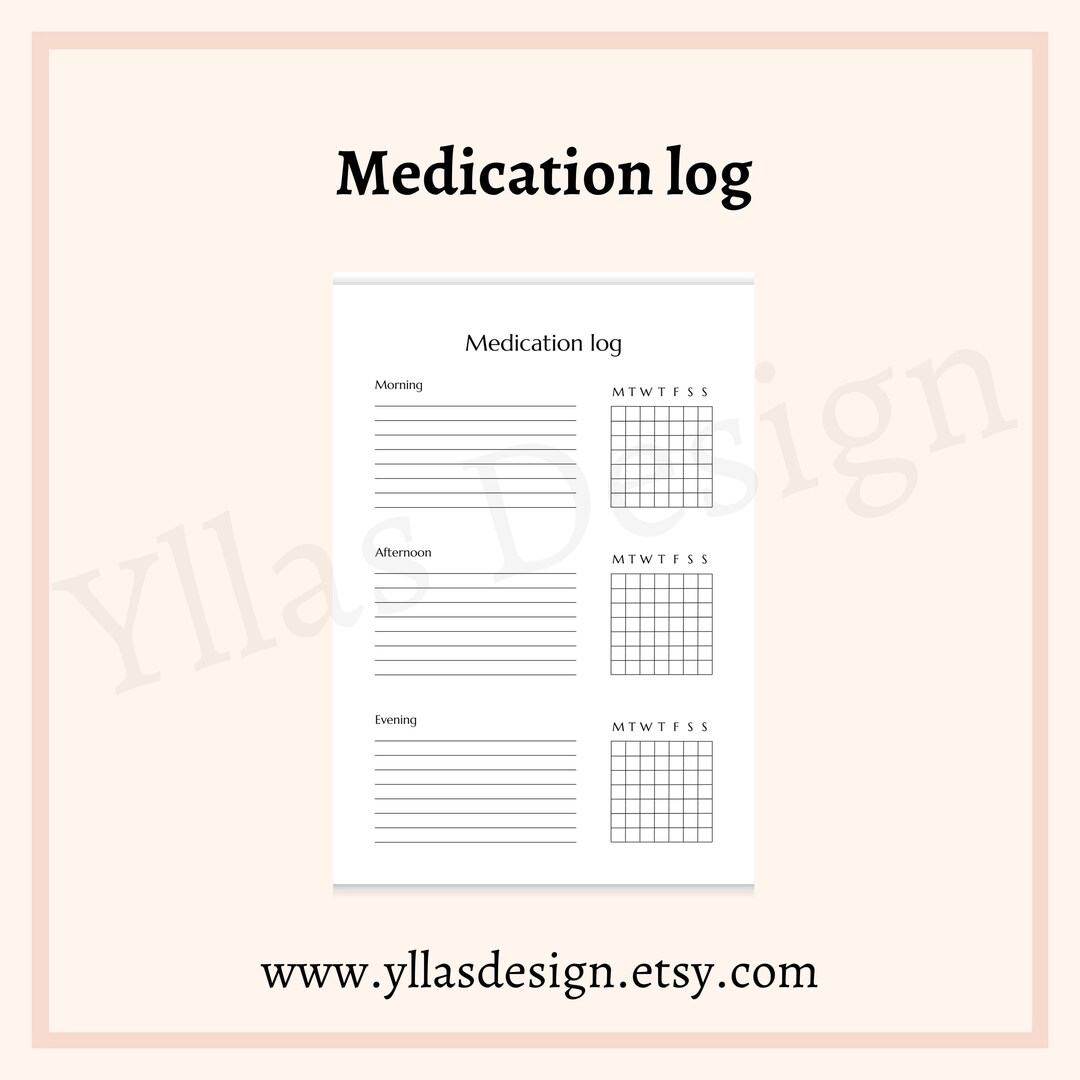 Daily Medication Tracker Printable Pdf Medication Schedule Medication ...