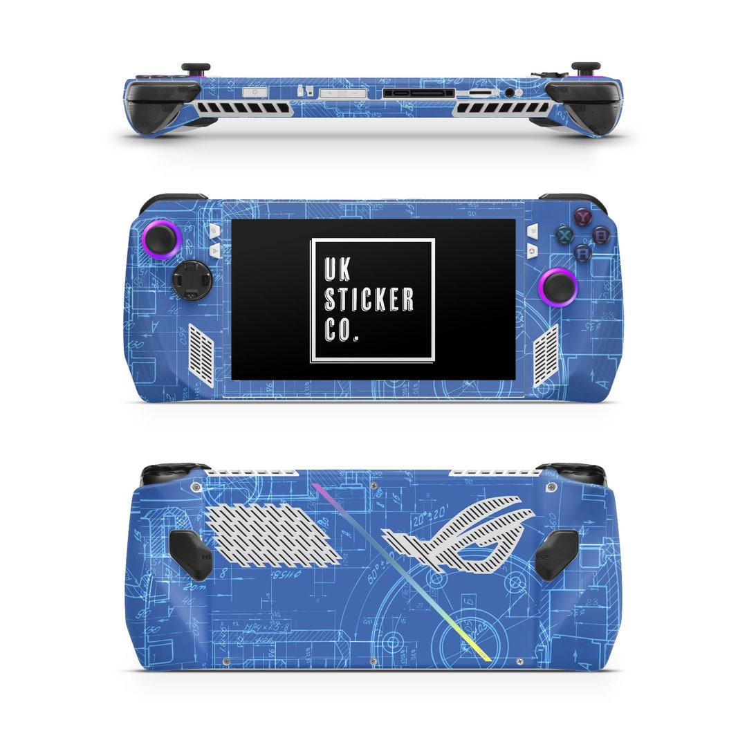 Blueprint Skin for ASUS ROG Ally - Custom Vinyl Decal - Etsy