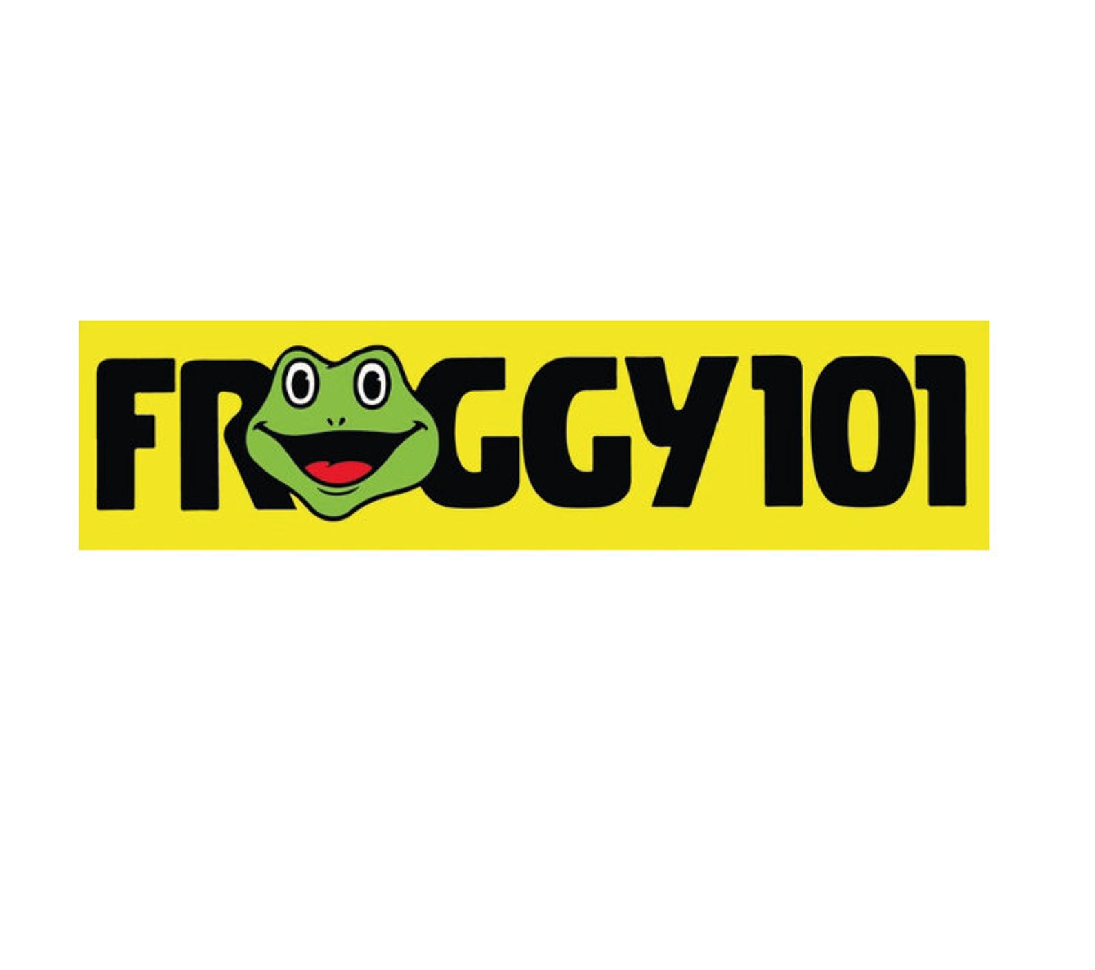 Froggy 101 Decal X2 the Office Large Bumper Sticker - Etsy