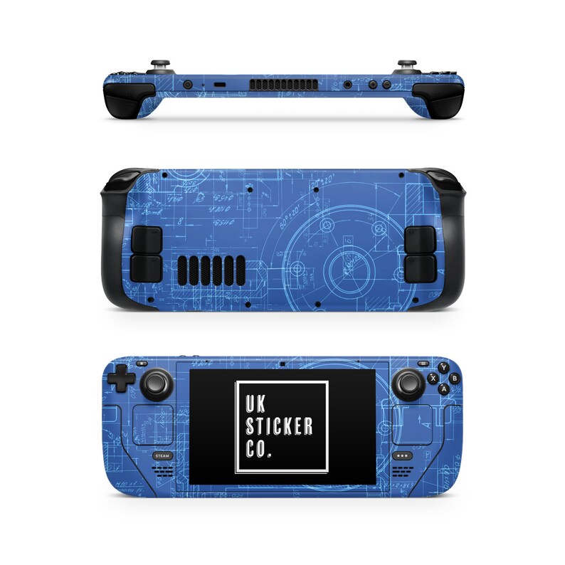 Blueprint Skin for Valve Steam Deck Custom Vinyl Decal - Etsy