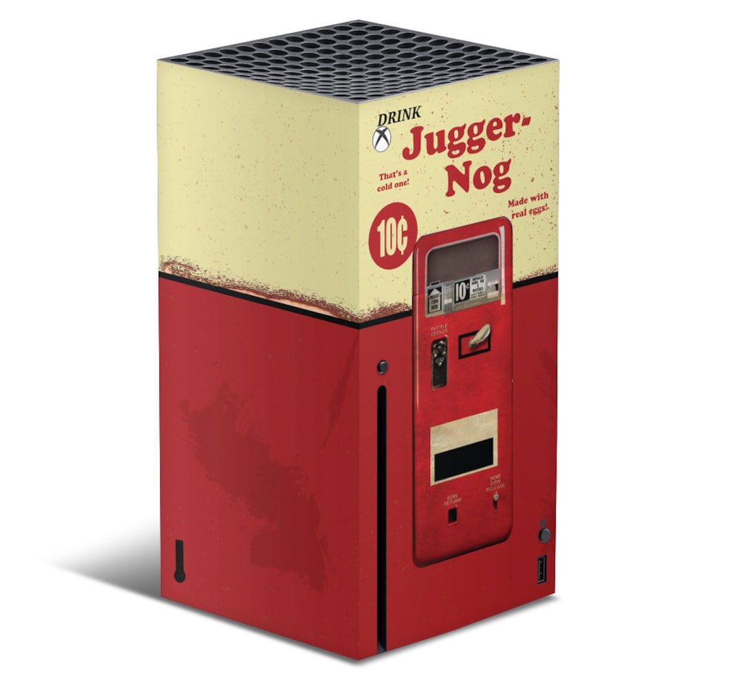 Xbox Series X Juggernog Skin Custom Decal Logo Gamertag Etsy