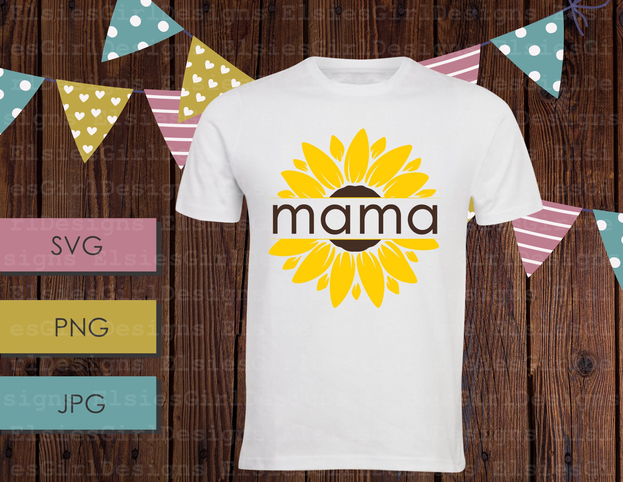 Sunflower Mama SVG | Sunflower SVG | Sunflower Shirt Svg | Mother's Day ...