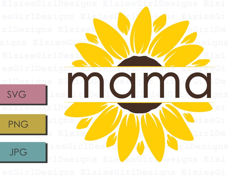 Sunflower Mama SVG | Sunflower SVG | Sunflower Shirt Svg | Mother's Day ...