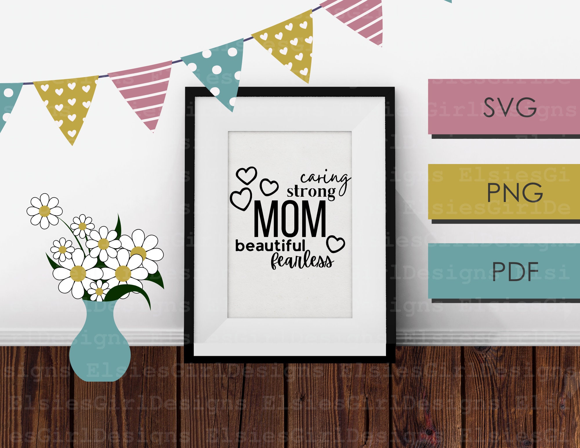 Caring Mom SVG Beautiful Mom SVG Mom Shirt Svg Mom Life Svg Supportive ...