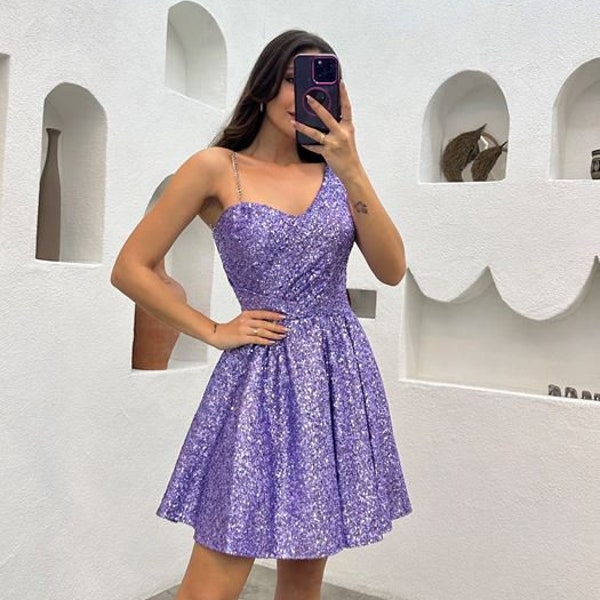 Mini Prom Dress - Etsy