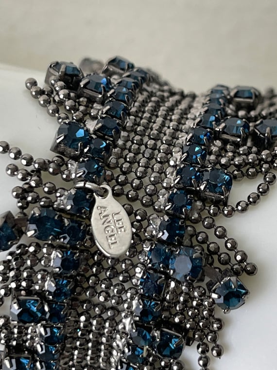 Vintage Lee Angel For Neiman Marcus Stretch Rhineston… - Gem