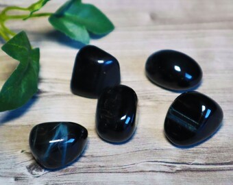 Mineral Falcon Eye Tumbled Stone Crystal Healing Chakra Reiki - Etsy