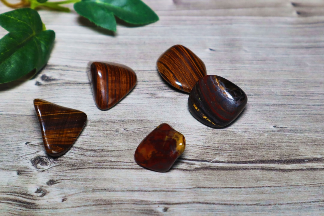 Tiger Iron | Tumbled Stone - Etsy