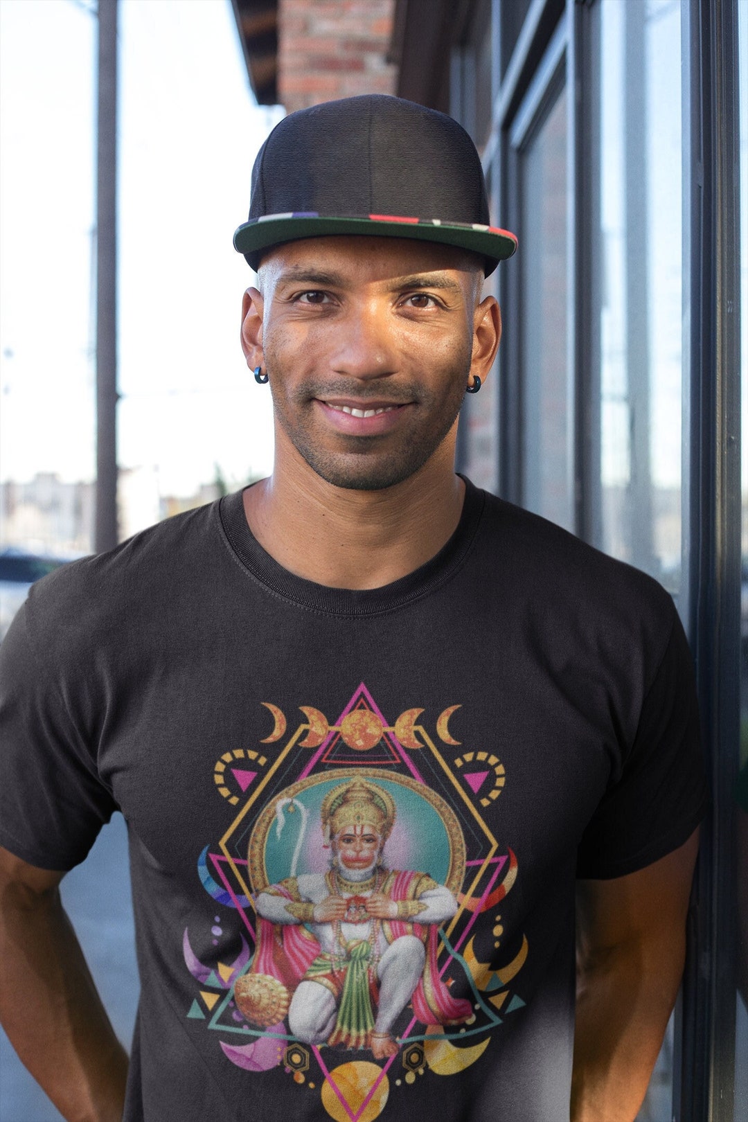 Hanuman Moons Unisex T-shirt | Rama Tshirt | Hindu Hinduism Tee ...