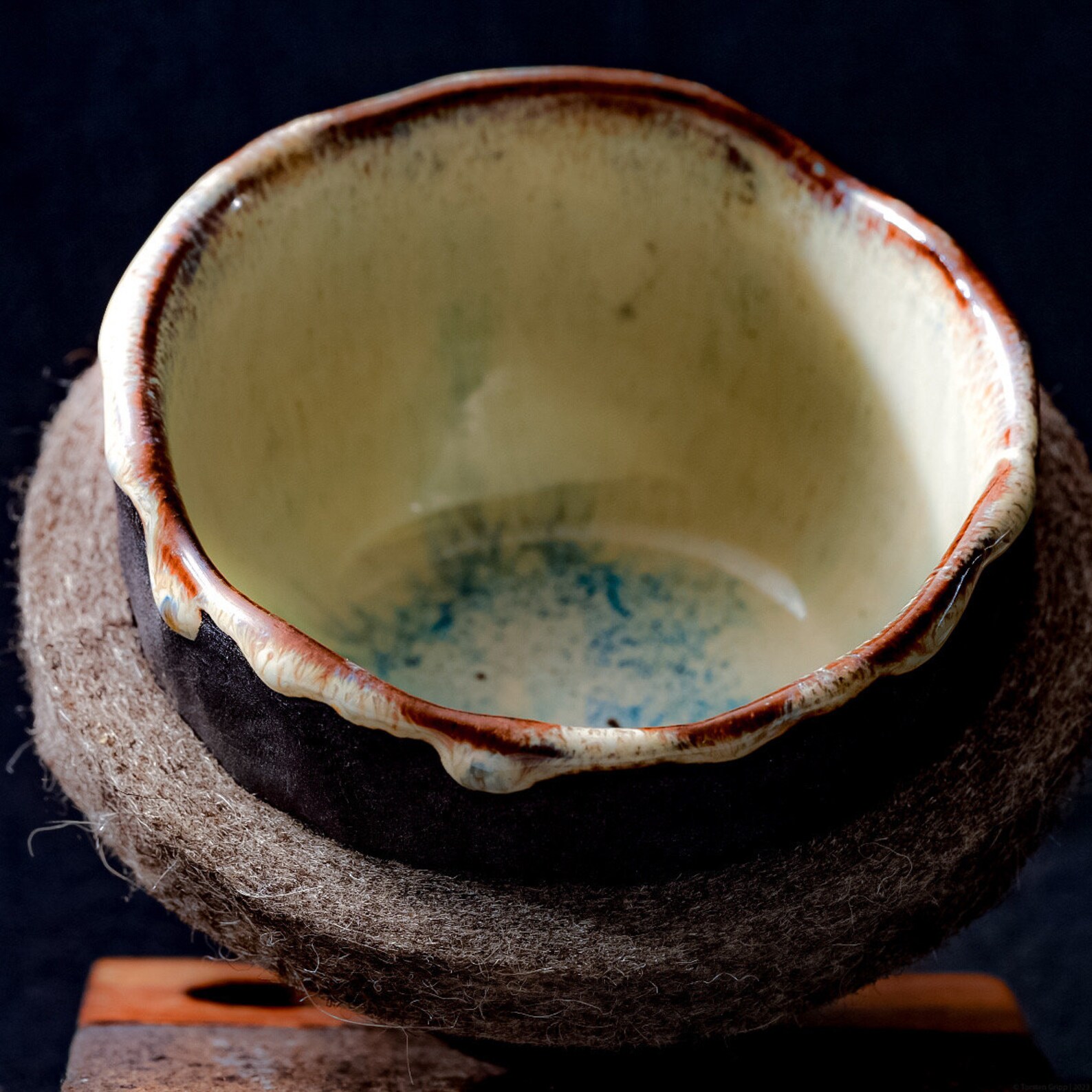 Tea Bowl Using Kurinuki Technique Including Kiribako Box and - Etsy